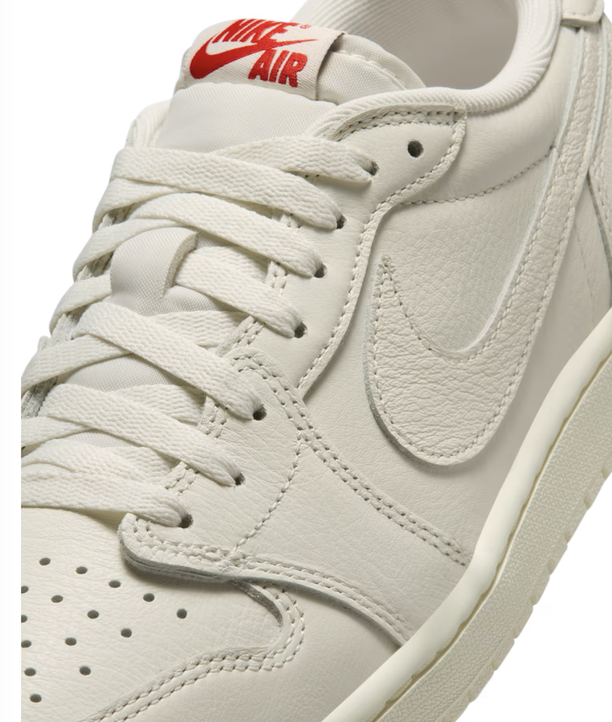 【Nike Air Jordan 1 Low OG “Sail and University Red”】 - THE Thief of Time